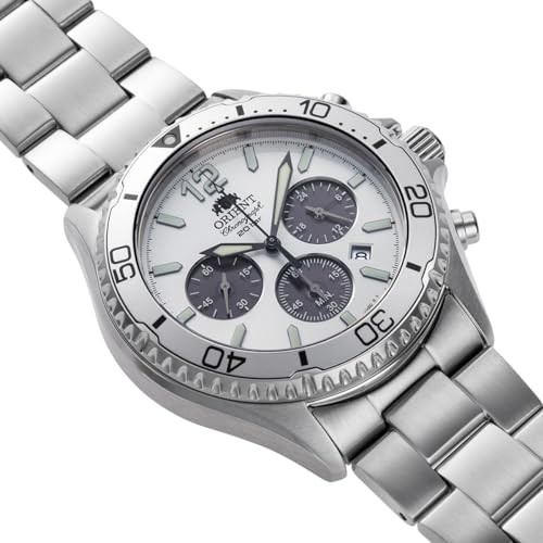 ORIENT Mako SOLAR PANDA Watch WWF RN-TX0205S Men's White Limited ...