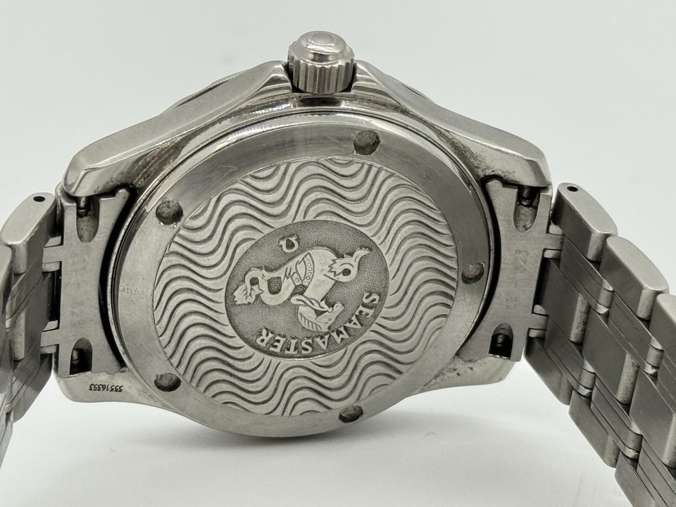Omega Seamaster Silver Dial Omegamatic Autoquartz 37mm Watch | eBay