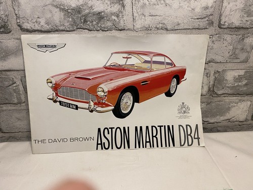 Aston Martin DB4 , DB4 Brochure | eBay UK