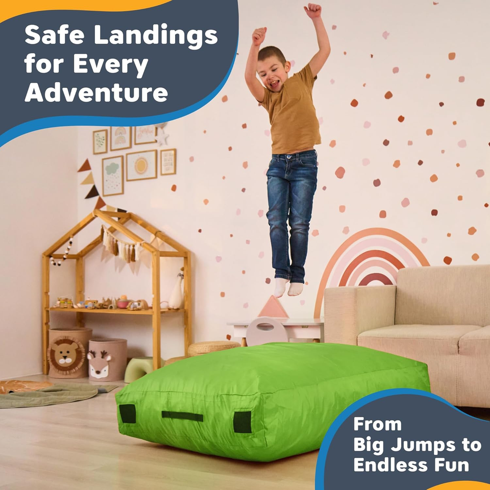 Crash Pad for Kids Sensory | Big 5Ft X 5Ft or 3Ft X 4Ft | Autism ...