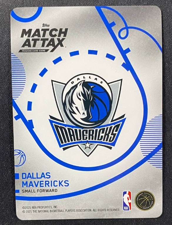 Cooper Flagg 2025 Topps Match Attax Breakthrough Baller Rookie RC #BB-CF 8 | eBay