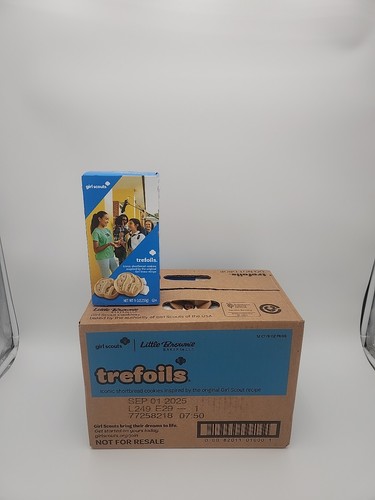 LAST CHANCE Girl Scout Cookies TREFOILS: 1 Case of 12 Boxes (480Cookies ...