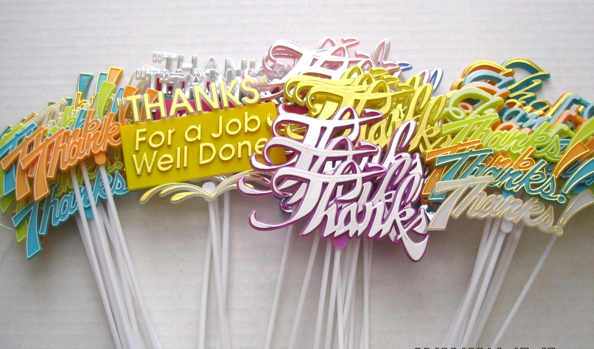 Thank You For A Job Well Done