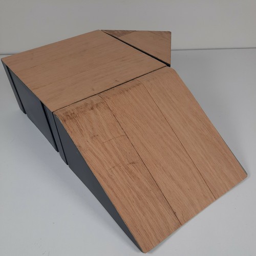 Tech Deck Ramp Platform Wood top modded? Fingerboard Halfpipe | eBay