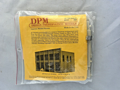 Design Preservation Models JC Nickels #117 HO Scale Building Kit | eBay
