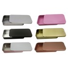 Mini Tin Metal Box Tin Box with Lid Mini Slide Top Tin Box Containers ...