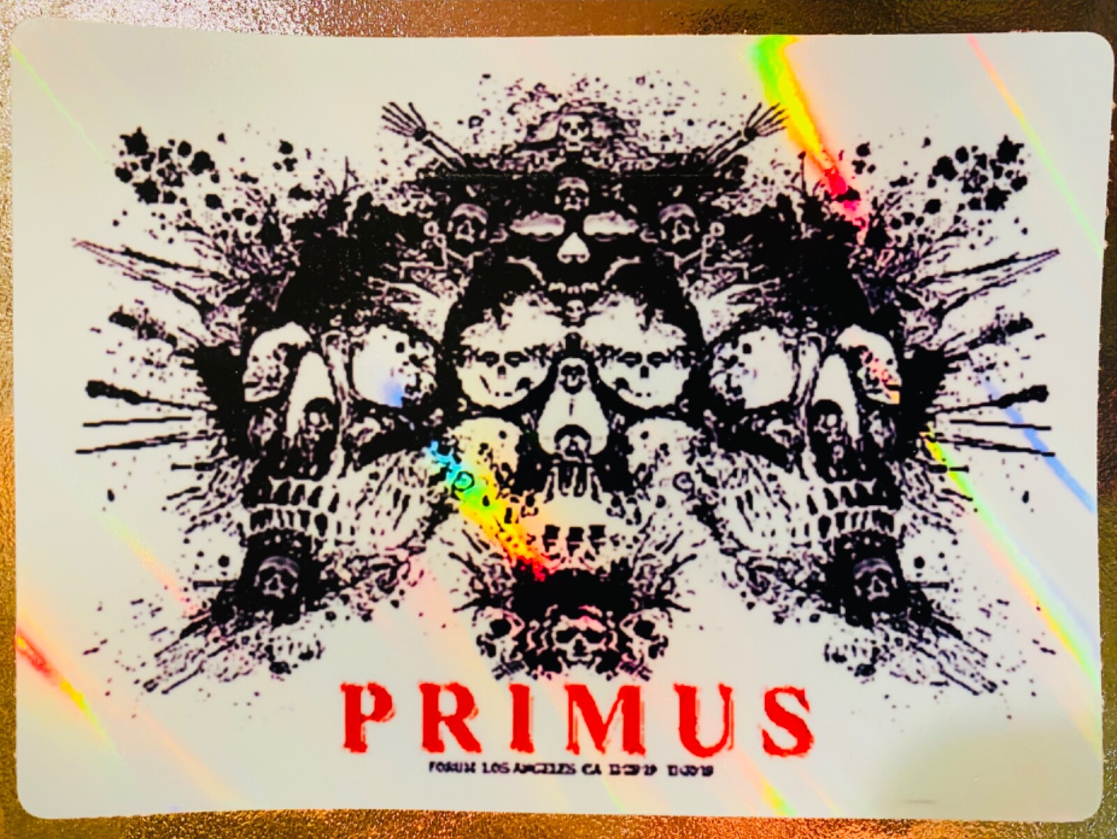PRIMUS FOIL STICKER LOS ANGELES | eBay