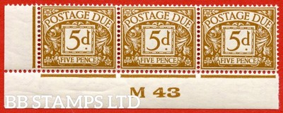 SG. D32. R32. 5d yellow - brown. A fine lightly mounted mint control ...