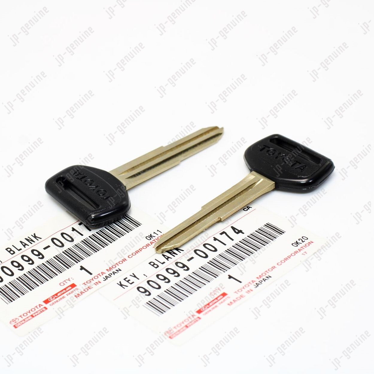 OEM Genuine TOYOTA Supra Land Cruiser Cressida Two Uncut Blank Keys ...