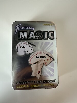 FANTASMA DELUXE Playing Cards Phantom Deck NEW SEALED Magic Illusion ...