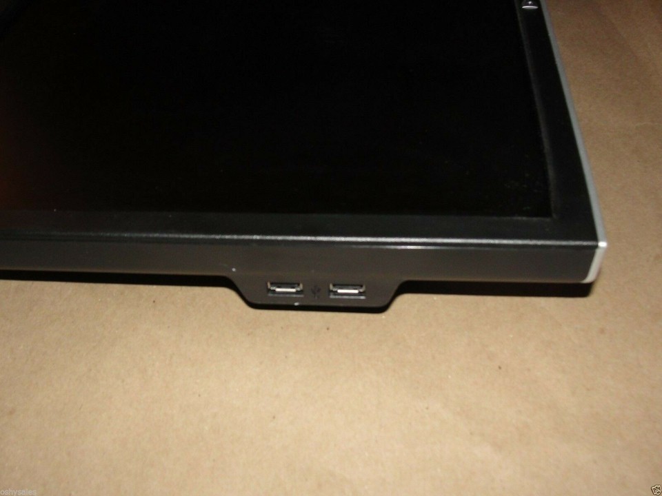 Dual Dell UltraSharp 17" Black/ Black 17-inch LCD Monitors | Black | 5: ...