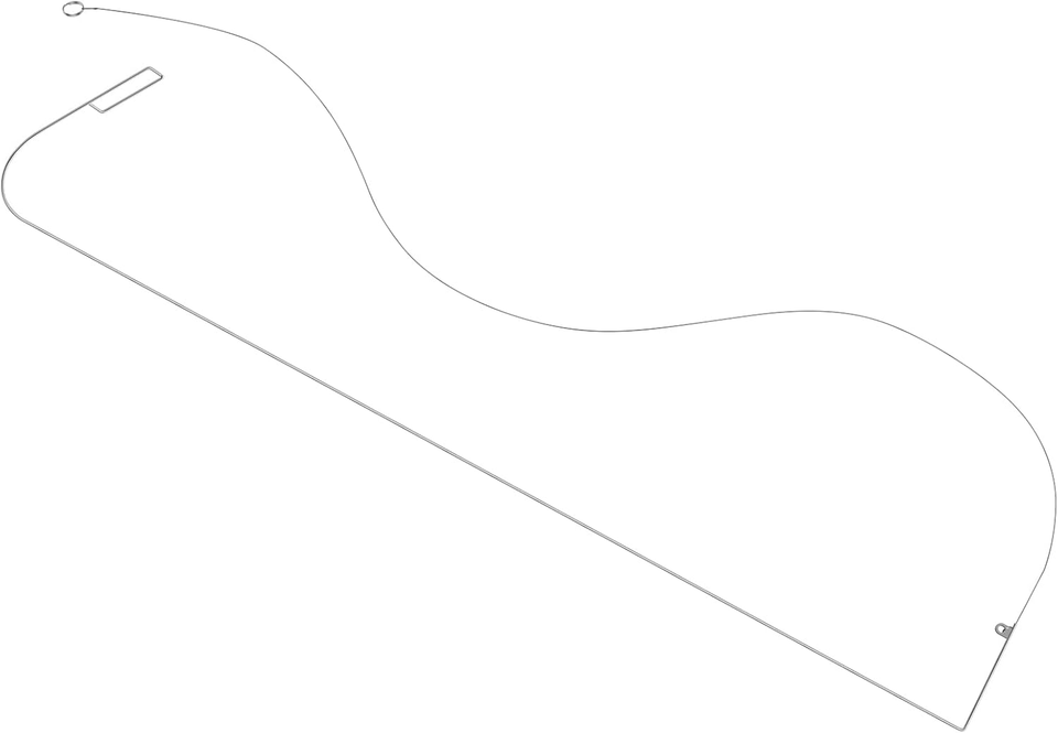 42.5" Long Stretch Lever Opening Tool, Stainless Steel Emergency Long ...