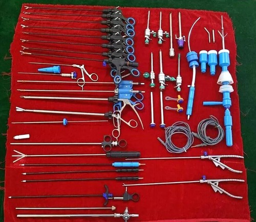 Laparoscopic Instruments Surgery Set Laparoscopy Endoscopy Gynecology ...