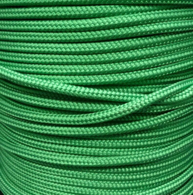 8mm x 100m Polyester Rope Double Braid Green Marine Yacht Sailing ...