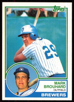 1983 Topps Mark Brouhard Milwaukee Brewers #167 | eBay