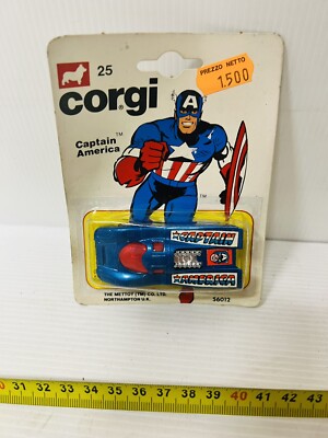 Corgi Junior Captain America Brand New Vintage | eBay