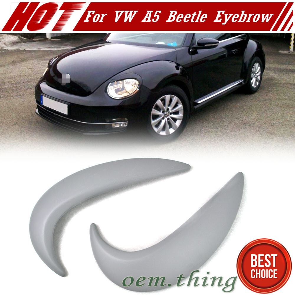 2012-2019 Fit FOR Volkswagen Beetle New A5 Coupe Eyelids Eyebrow ...