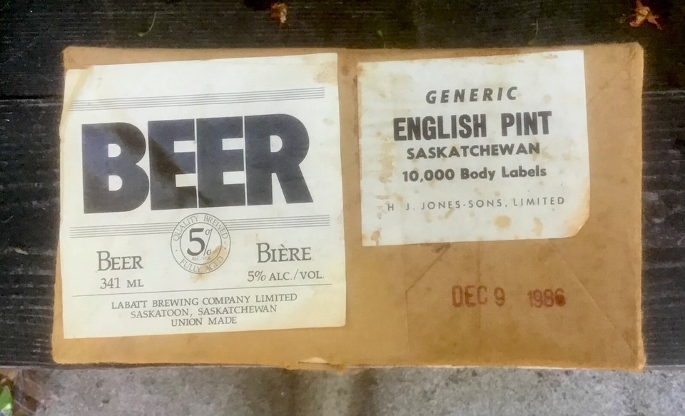 Obsolete generic beer labels 1 bundle of 10,000 labels | eBay