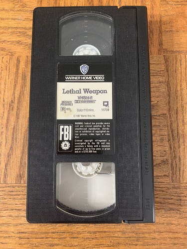 Lethal Weapon VHS | eBay