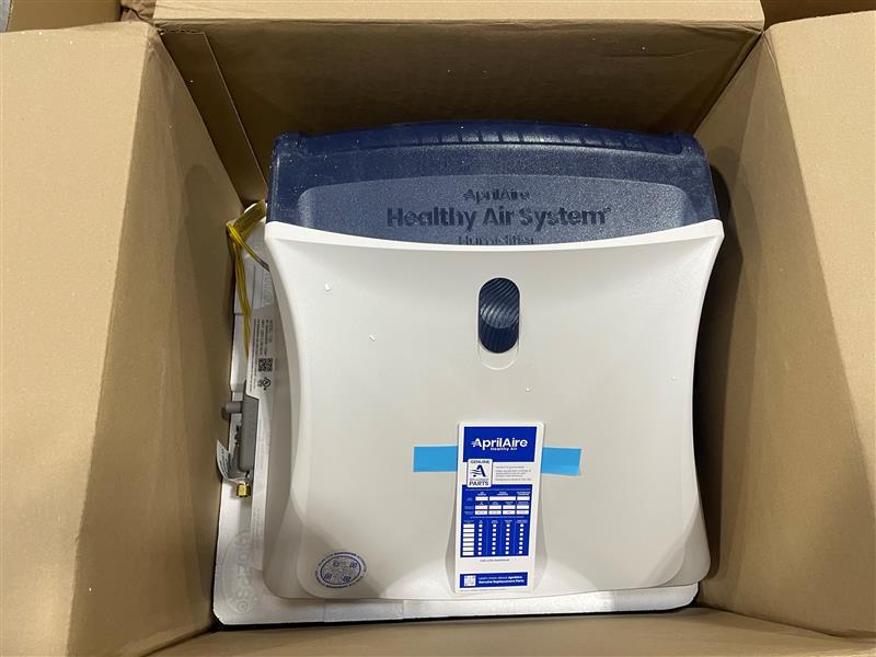 AprilAire 720A Whole-House Fan-Powered Evaporative Automatic Humidifier ...