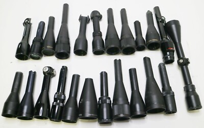 Lot of 23 pcs Broken Bushnell Riflescope Ends / Lenses Parts Elite ...