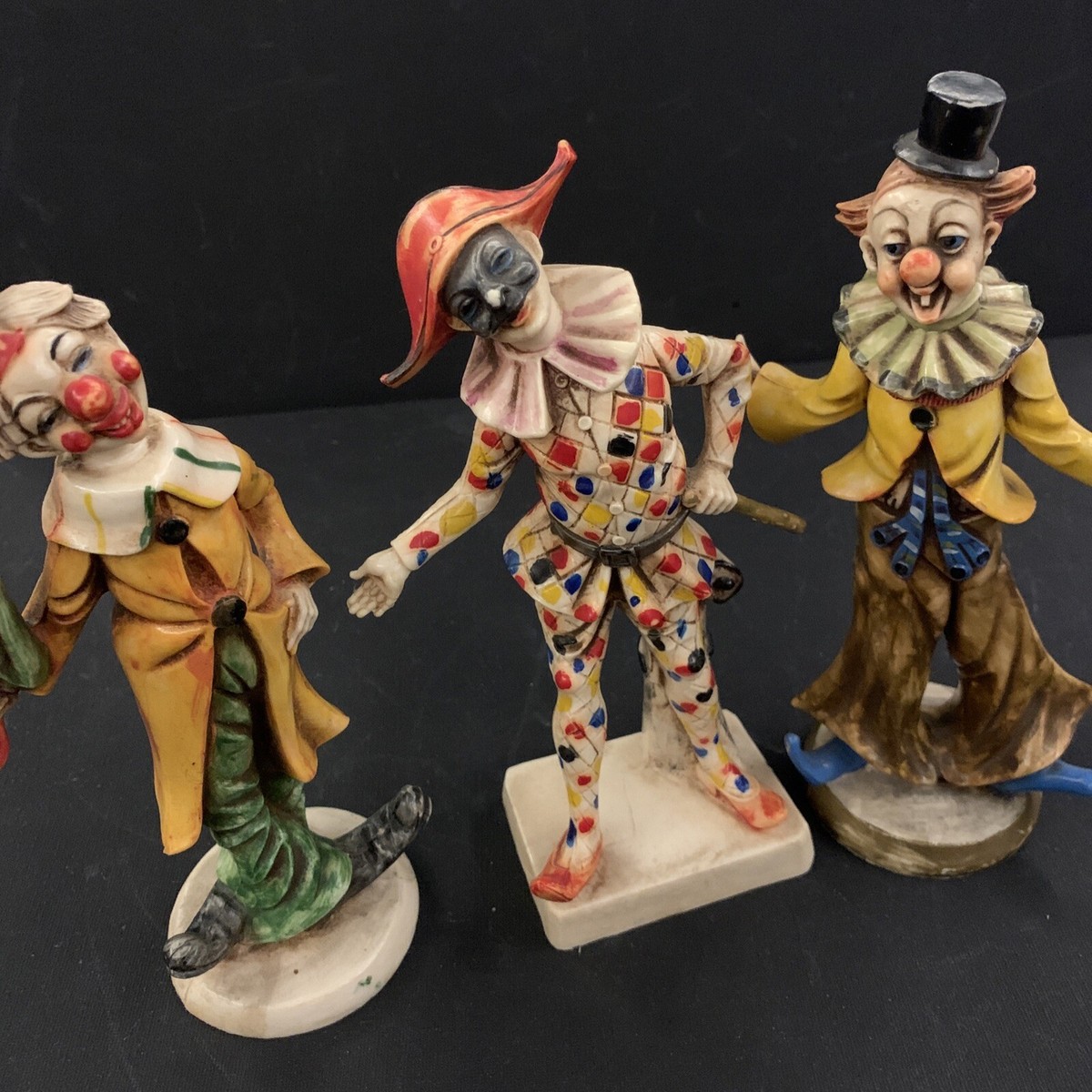 Clown Figurines Made In Italy