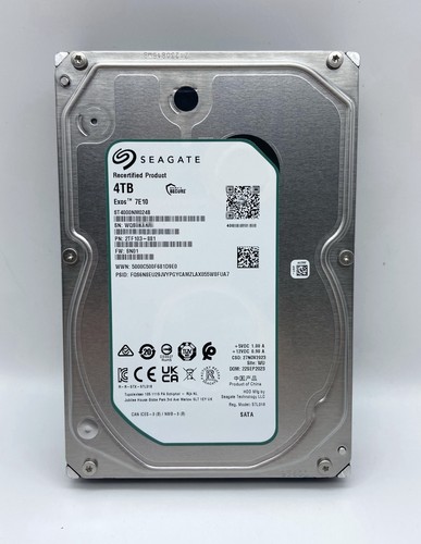 ST4000NM024B Seagate Exos 7E10 4TB 6Gb/s 256MB 3.5" SATA 2F103 Hard ...
