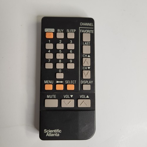 Scientific Atlanta 8650-E0 Wireless Remote Control For Cable Box ...