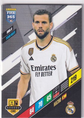 Panini FIFA 365 Adrenalyn 2024 Karte Nr. RMA 8 Nacho | eBay.de