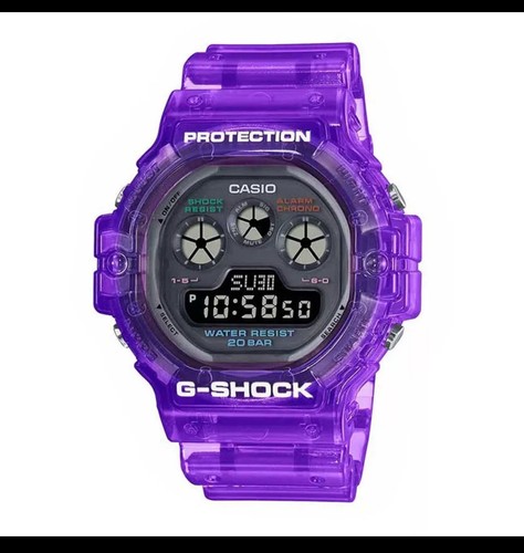 Casio G-Shock DW-5900JT-6ER Men's Violet Purple Watch Triple Graph ...