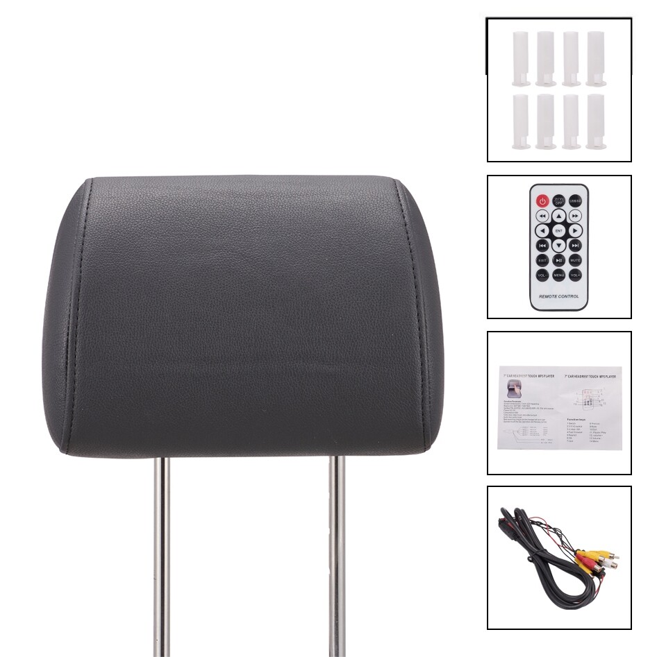 7inch Car Headrest Monitor MP5 Display Automobile Head Pillow Touch ...
