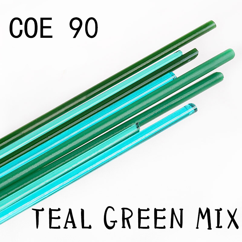 COE 90 L40-50mm 250g Dia2~3mm Fusing Glass Noodels Stringer Lampworks ...