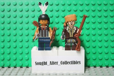 LEGO Frontiersman Daniel Boone and Mingo NEW 100% Genuine LEGO READ | eBay