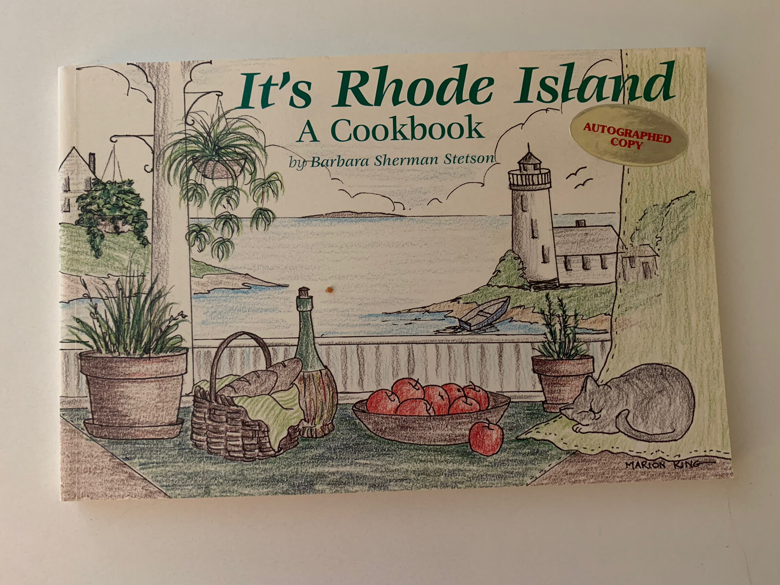 It's Rhode Island, A Cookbook, Barbara Sherman Stetson 1999 PB 1st ...