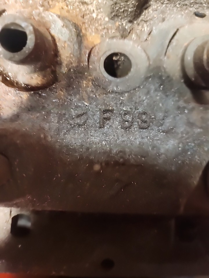 1959 Corvette 283 Engine Motor 3756519 59 F269 Trap Door Oil Pan ...