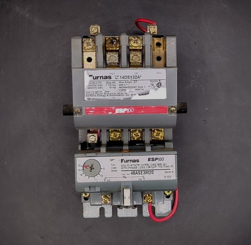 Furnas ESP100 Starter 14DS+32A Series B w/ Solid State Overload Relay ...