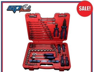 SP Tools 65 Piece 3/8" Drive Tool Kit in X-Case Metric / SAE - SP51204 ...