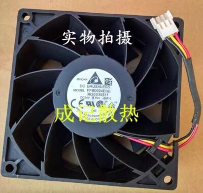 Delta FFB0924EHE-SM10 DC24V 0.75A 3-Pin Inverter Cooling Fan | eBay
