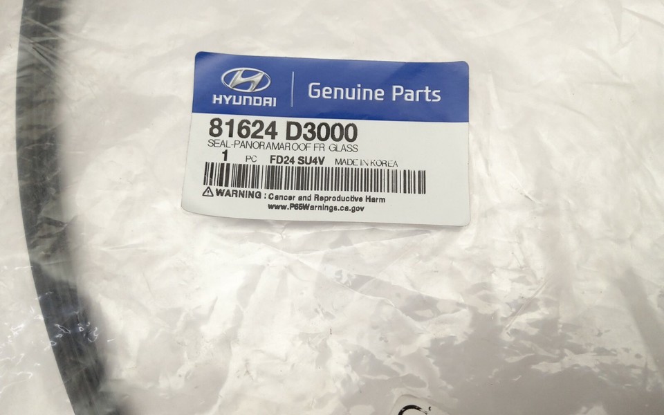 2016-2020 Hyundai Tucson glass seal front OEM 81624-D3000 new | eBay