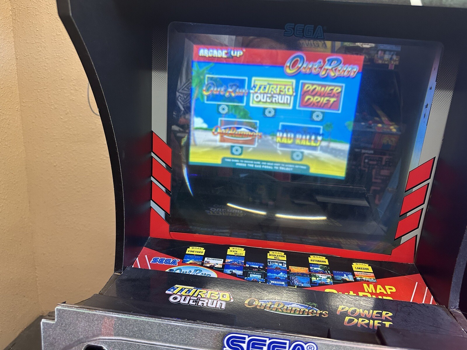 OUT RUN ARCADE 1UP Modified Sit Down - Arcade | eBay