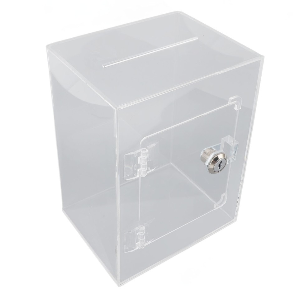 Clear Money Bank Clear Coin Bank Large Capacity Acrylic For Adults | eBay