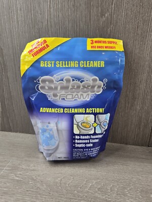 Splash Foam Foaming Dissolve Let Soak Rinse Cleanser 350 g New Sealed ...