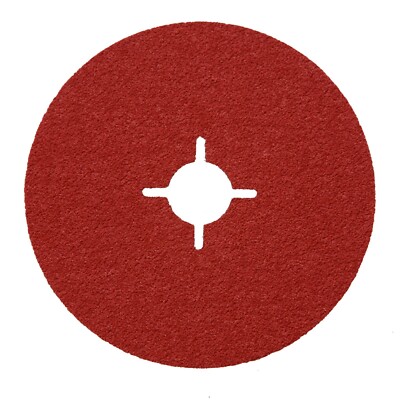 115mm 4.5" Ceramic RED Sanding Discs x 25 BOX OF 25 | eBay
