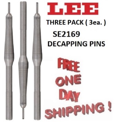 LEE EASY X EXPANDER Decapping Pins for .308 Winchester 3-PACK SE2169 ...