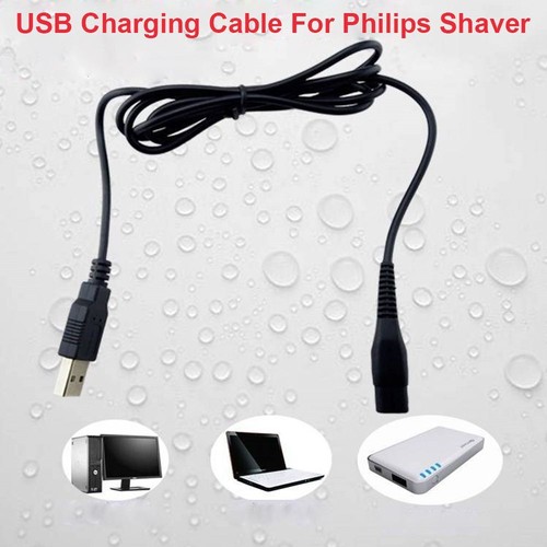 Shaver Charging Cable USB Charger Power Cord For Philips OneBlade ...