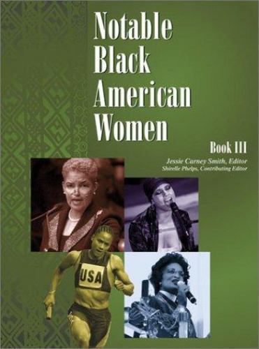 Notable Black American Women: Book III by Gale Group 9780787664947| eBay