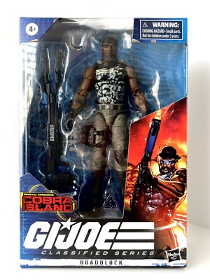 Target Exclusive GI Joe Classified Roadblock #11 Cobra Island Hasbro ...