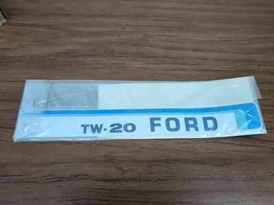 Ertl Ford TW-20 Pedal Tractor Decal Set | eBay