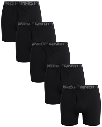 Men's Underwear - Performance Compression Boxer Briefs with Functional ...