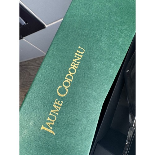 Jaume Codorniu Glass NWB Crystal Clear Champagne Stem Glass Set of 2 ...